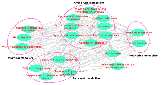 Microbial-Related Metabolites May Be Involved in Eight Major Biological ...