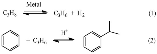 Selective Alkylation of Benzene by Propane over Bifunctional Pd-Acid ...