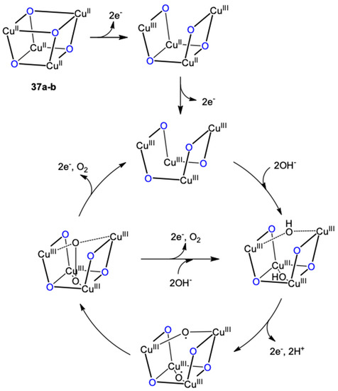Copper Containing Molecular Systems in Electrocatalytic Water Oxidation ...