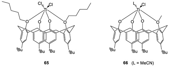 Use of Titanium Complexes Bearing Diphenolate or Calix[n]arene Ligands ...