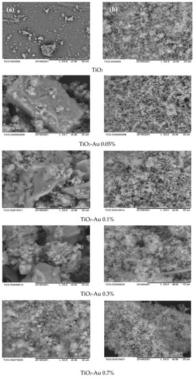Au-TiO2 Synthesized by a Microwave- and Sonochemistry-Assisted Sol-Gel ...