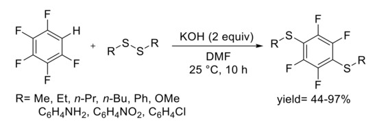 Recent Advances in the Synthesis of Sulfides, Sulfoxides and Sulfones ...