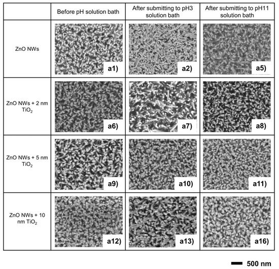 TiO2-Coated ZnO Nanowire Arrays: A Photocatalyst with Enhanced Chemical ...