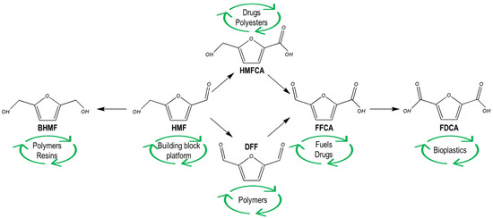 Whole Cell Biocatalysis of 5-Hydroxymethylfurfural for Sustainable ...