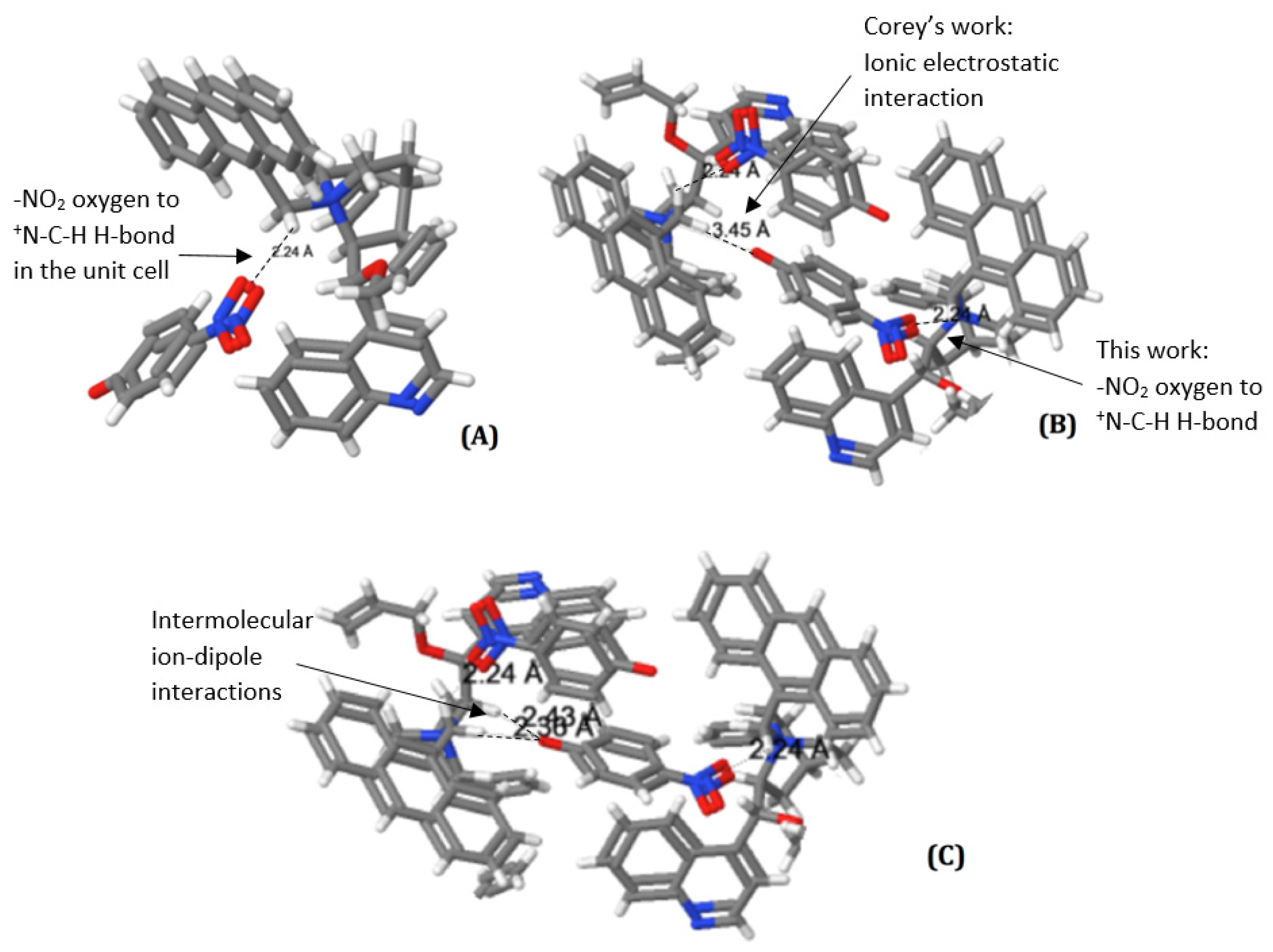 Quaternary Ammonium Salts Interact with Enolates and Sulfonates via ...