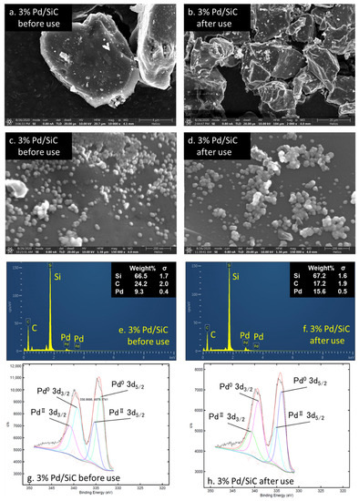 Development of Silicon Carbide-Supported Palladium Catalysts and Their ...