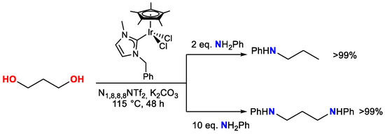 Sustainable Amination of Bio-Based Alcohols by Hydrogen Borrowing Catalysis