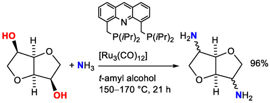Sustainable Amination of Bio-Based Alcohols by Hydrogen Borrowing Catalysis