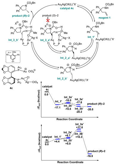 Silver Dependent Enantiodivergent Gold(I) Catalysed Asymmetric ...