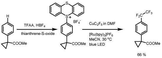 Visible-Light Photoredox Catalysis for the Synthesis of Fluorinated ...