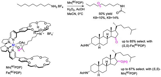 Catalysts | Free Full-Text | Selectivity in the Aliphatic C–H Bonds ...