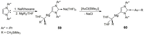 Heterobimetallic Complexes of Bi- or Polydentate N-Heterocyclic Carbene ...