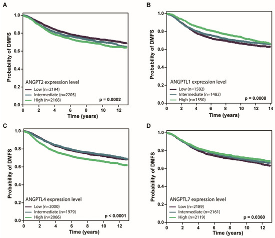 Distinct Clinical Impact and Biological Function of Angiopoietin and ...