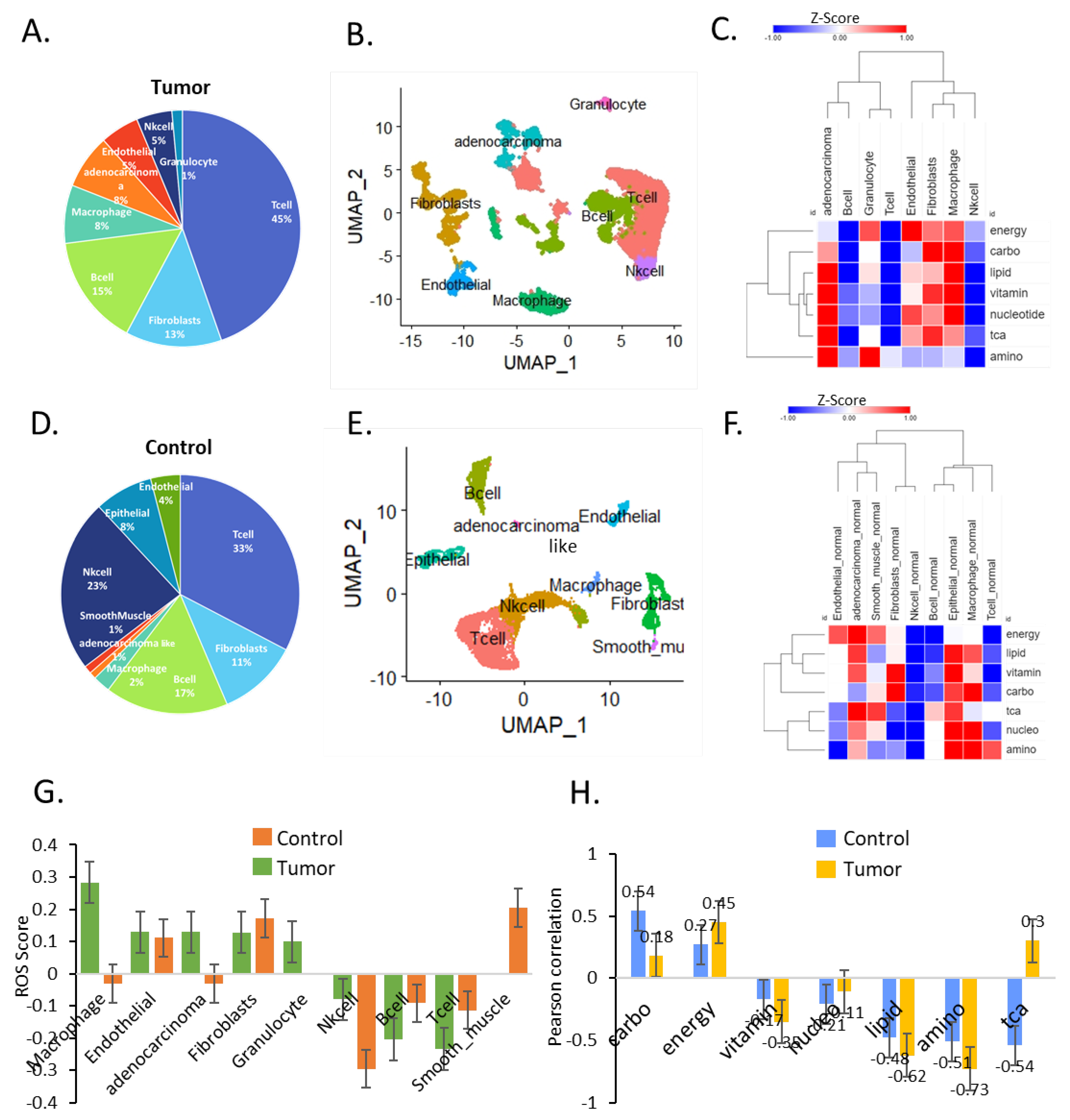 Cells | Free Full-Text | Single Cell Analysis Reveals Reciprocal Tumor ...