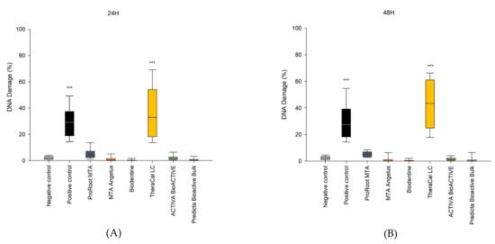 The Cytotoxicity and Genotoxicity of Bioactive Dental Materials