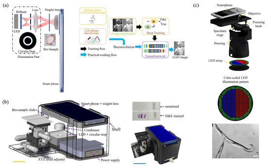 Computational Portable Microscopes for Point-of-Care-Test and Tele ...