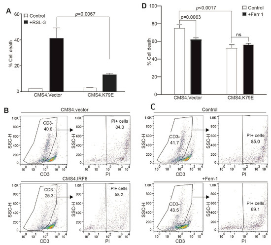 IRF8 Regulates Intrinsic Ferroptosis through Repressing p53 Expression ...