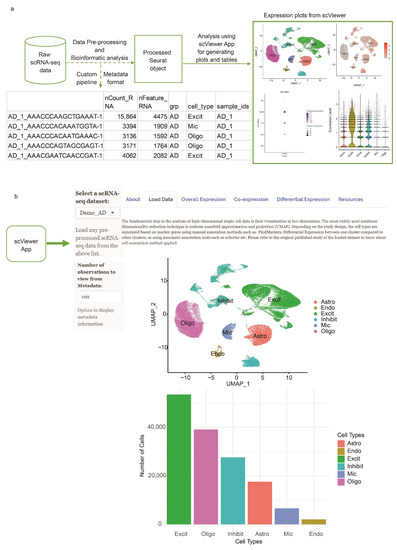 Cells Free Full Text Scviewer An Interactive Single Cell Gene