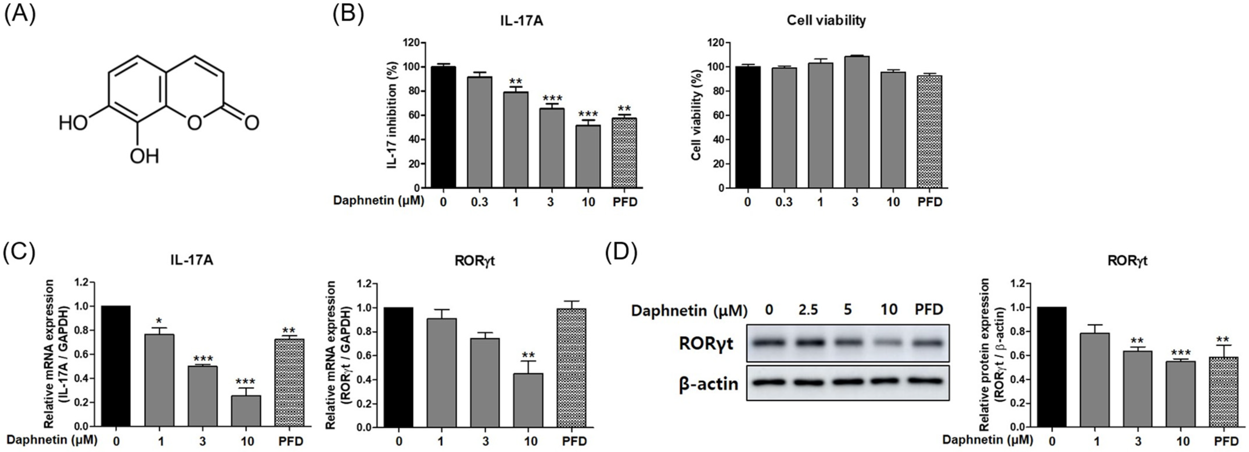 Daphnetin Alleviates Bleomycin-Induced Pulmonary Fibrosis through ...