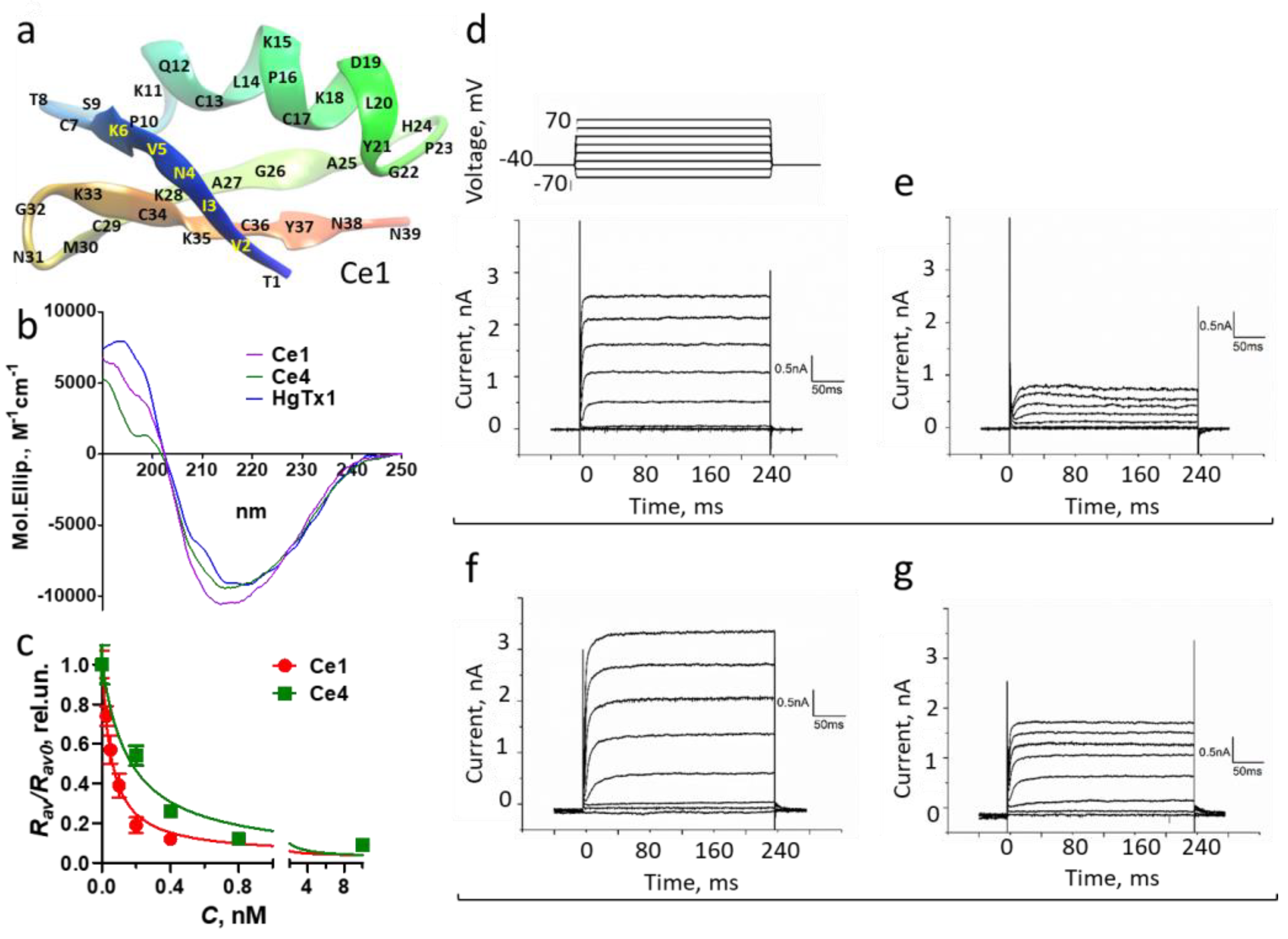 New High-Affinity Peptide Ligands for Kv1.2 Channel: Selective Blockers ...