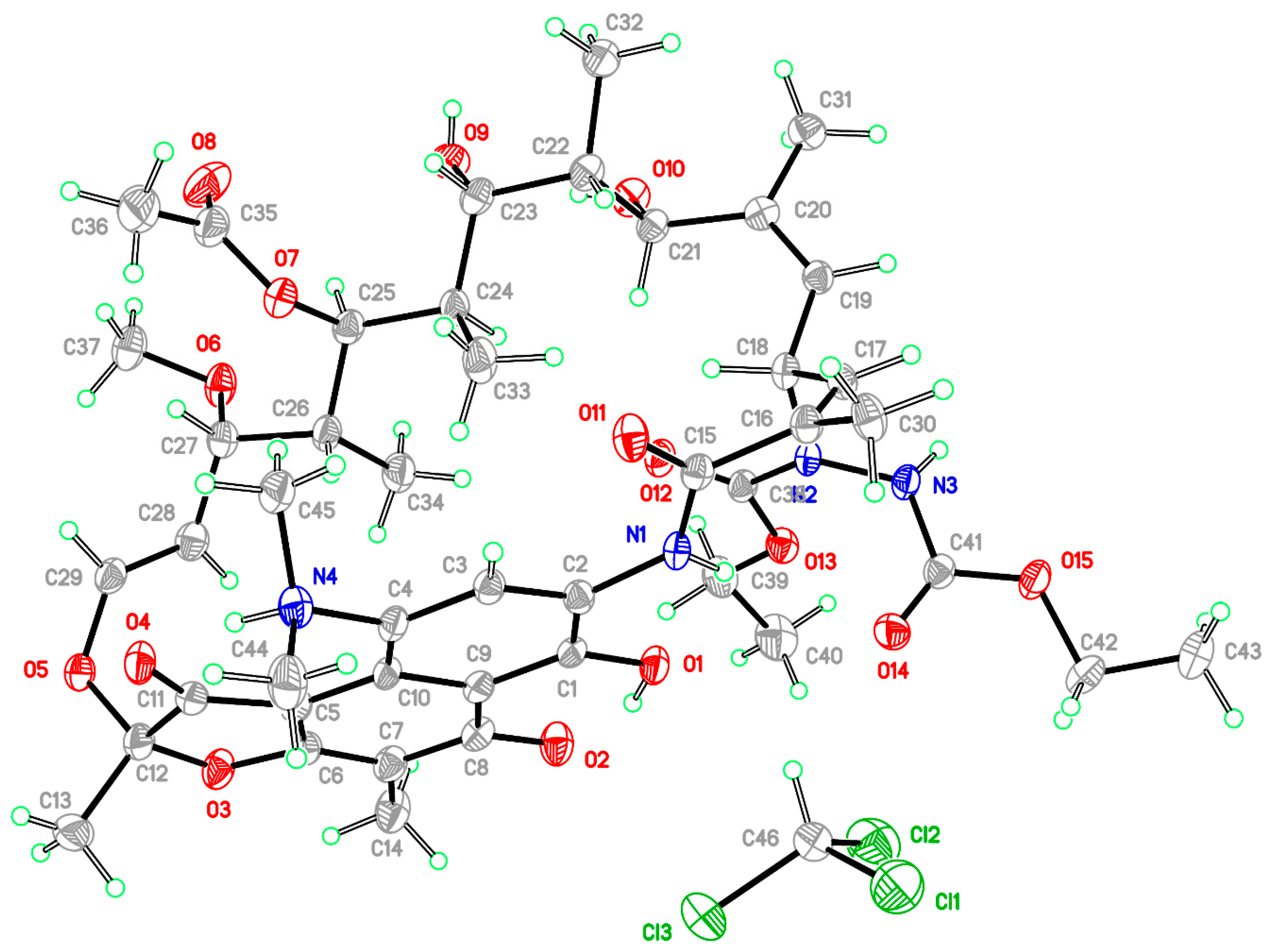 Novel Ansa-Chain Conformation of a Semi-Synthetic Rifamycin Prepared ...