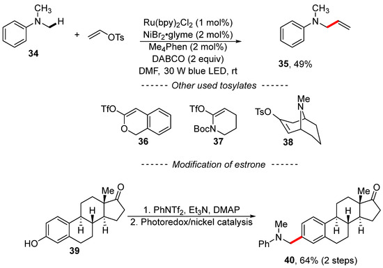 Chemistry | Free Full-Text | Vinyl Esters and Vinyl Sulfonates as Green ...