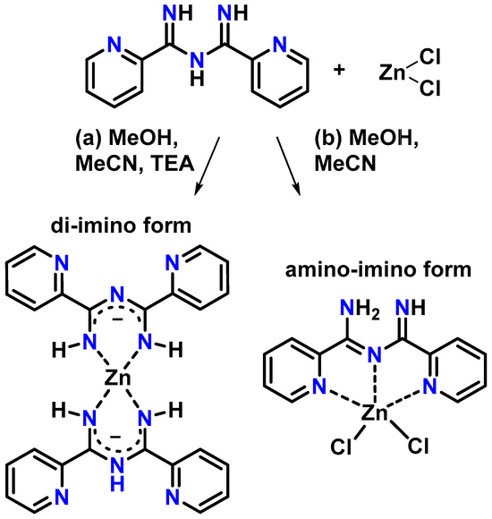 A Series of Zinc Mononuclear Complexes with Imidoyl Amidine Ligands ...