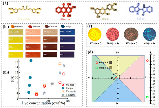 Insight into the Dyeability of Bio-Based Polyamide 56 by Natural Dyes