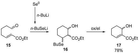 Intramolecular Tandem Seleno-Michael/Aldol Reaction—Novel Strategy in ...