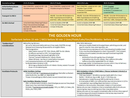 A Quality Improvement Initiative to Reduce Bronchopulmonary Dysplasia ...