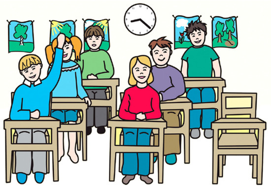 Well Behaved Student Clipart
