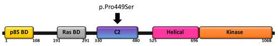 Pulmonary Vein Stenosis Associated with Germline PIK3CA Mutation