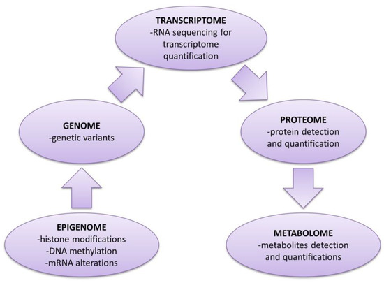 Genomic, Epigenomic, Transcriptomic, Proteomic and Metabolomic ...