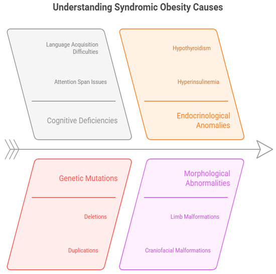 A Review of Syndromic Forms of Obesity: Genetic Etiology, Clinical ...