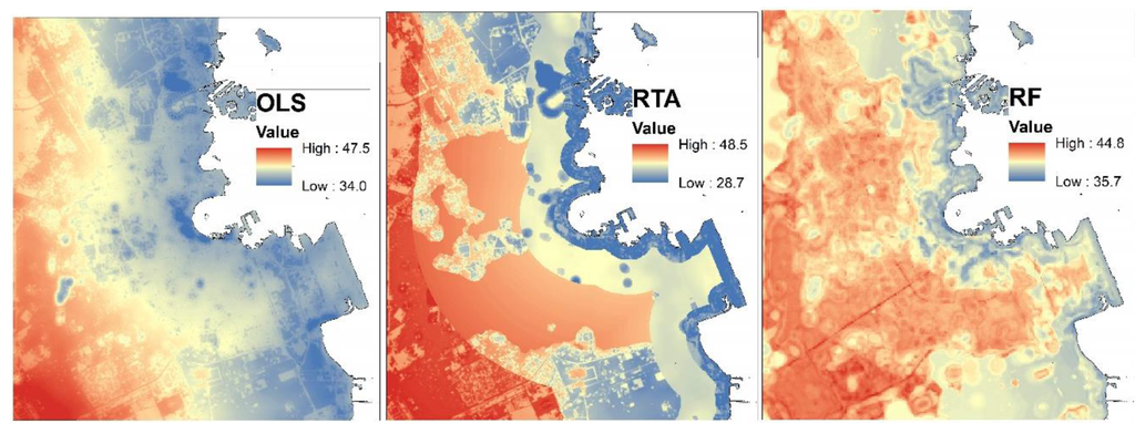 Daytime Variation of Urban Heat Islands: The Case Study of Doha, Qatar