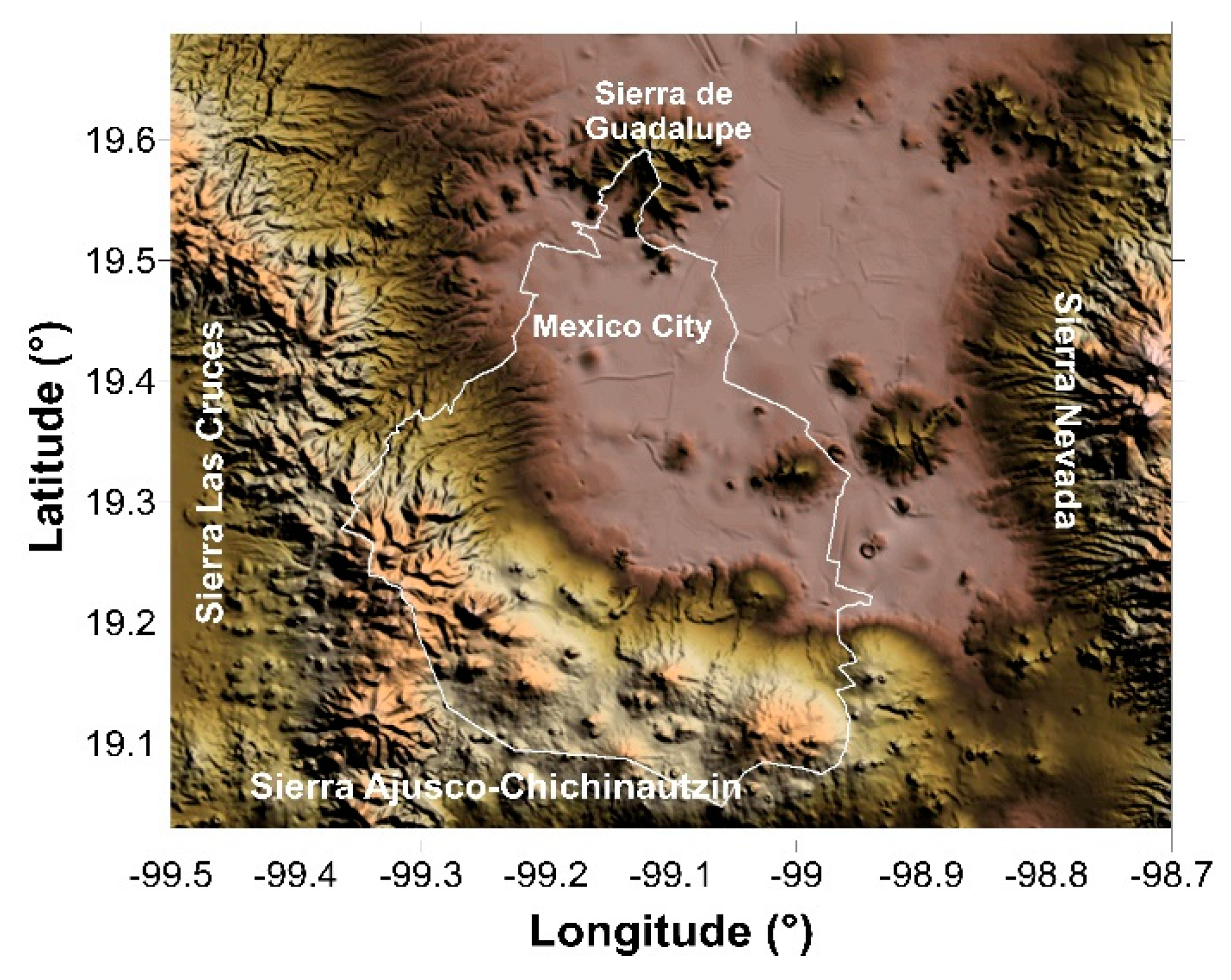 Air Pollution Flow Patterns In The Mexico City Region Air Pollution Flow Patterns In The Mexico City Region