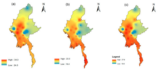 Interannual Variability of Air Temperature over Myanmar: The Influence ...