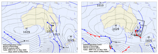 Changes in Frequency and Location of East Coast Low Pressure Systems ...