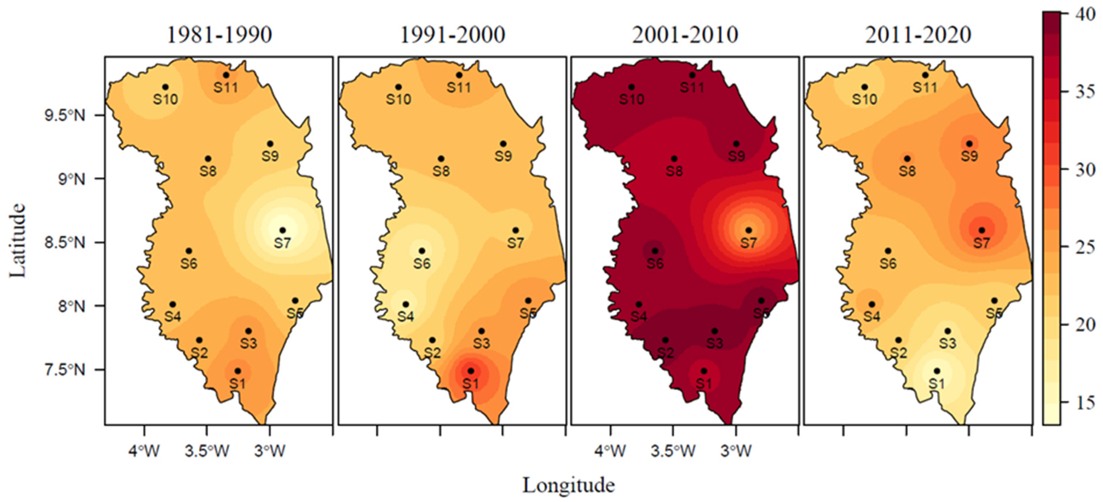 Climate | Free Full-Text | Spatio-Temporal Trends of Precipitation and ...