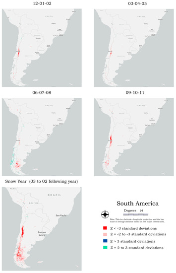 Global and Regional Snow Cover Decline: 2000–2022