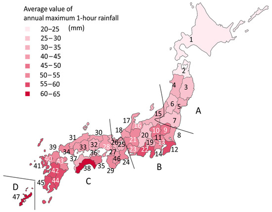Long-Term Variations in Extreme Rainfall in Japan for Predicting the ...