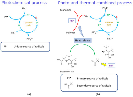 Thermal Initiators as Additives for Photopolymerization of ...