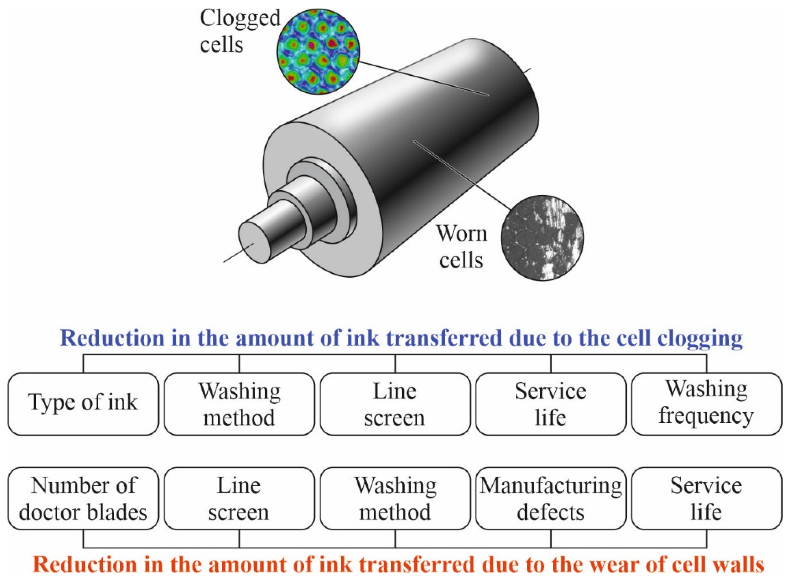 Assessment of the Condition of Anilox Rollers