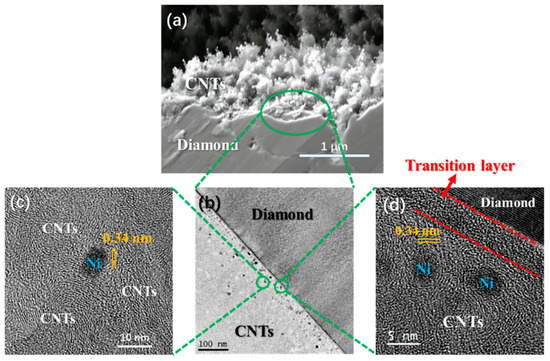 Growth of Carbon Nanotubes on Diamond with a Robust Structural ...