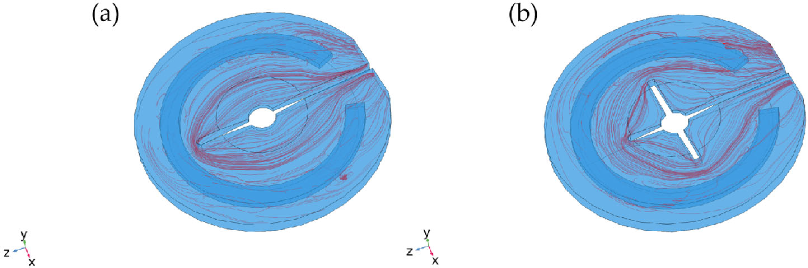 Simulation of the Inductor Structure to Improve FZ Thermal Fields
