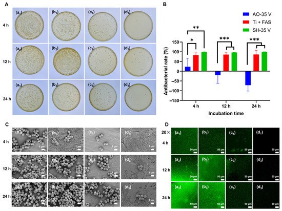 A Titanium-Based Superhydrophobic Coating with Enhanced Antibacterial ...