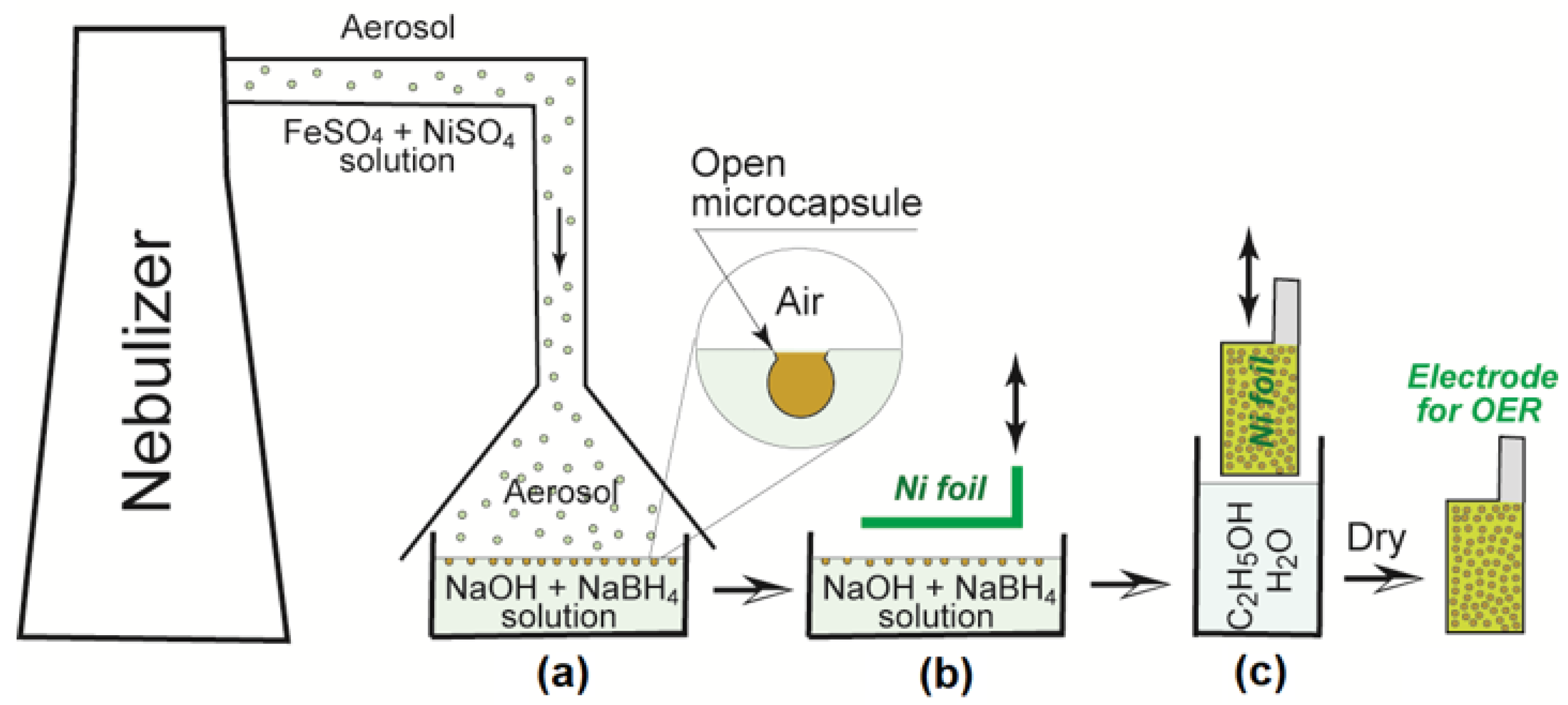The Effect of the Open Vase-like Microcapsules Formation with NiFe ...