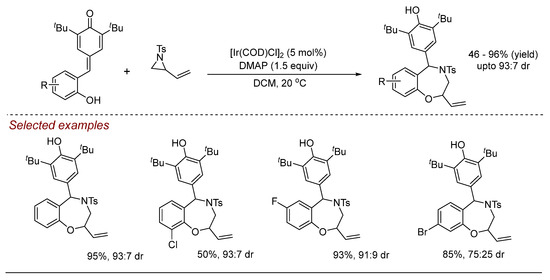 Recent Advances in Transition Metal-Catalyzed Ring-Opening Reaction of Aziridine