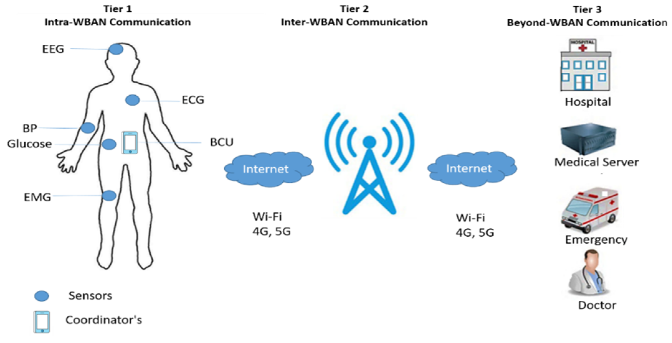 IEEE 802.15.6 and LoRaWAN for WBAN in Healthcare: A Comparative Study ...