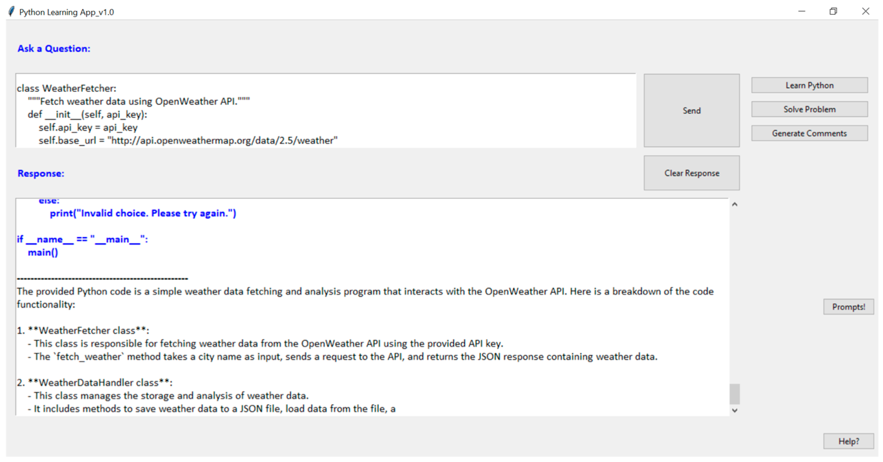 PyChatAI: Enhancing Python Programming Skills—An Empirical Study of a Smart Learning System